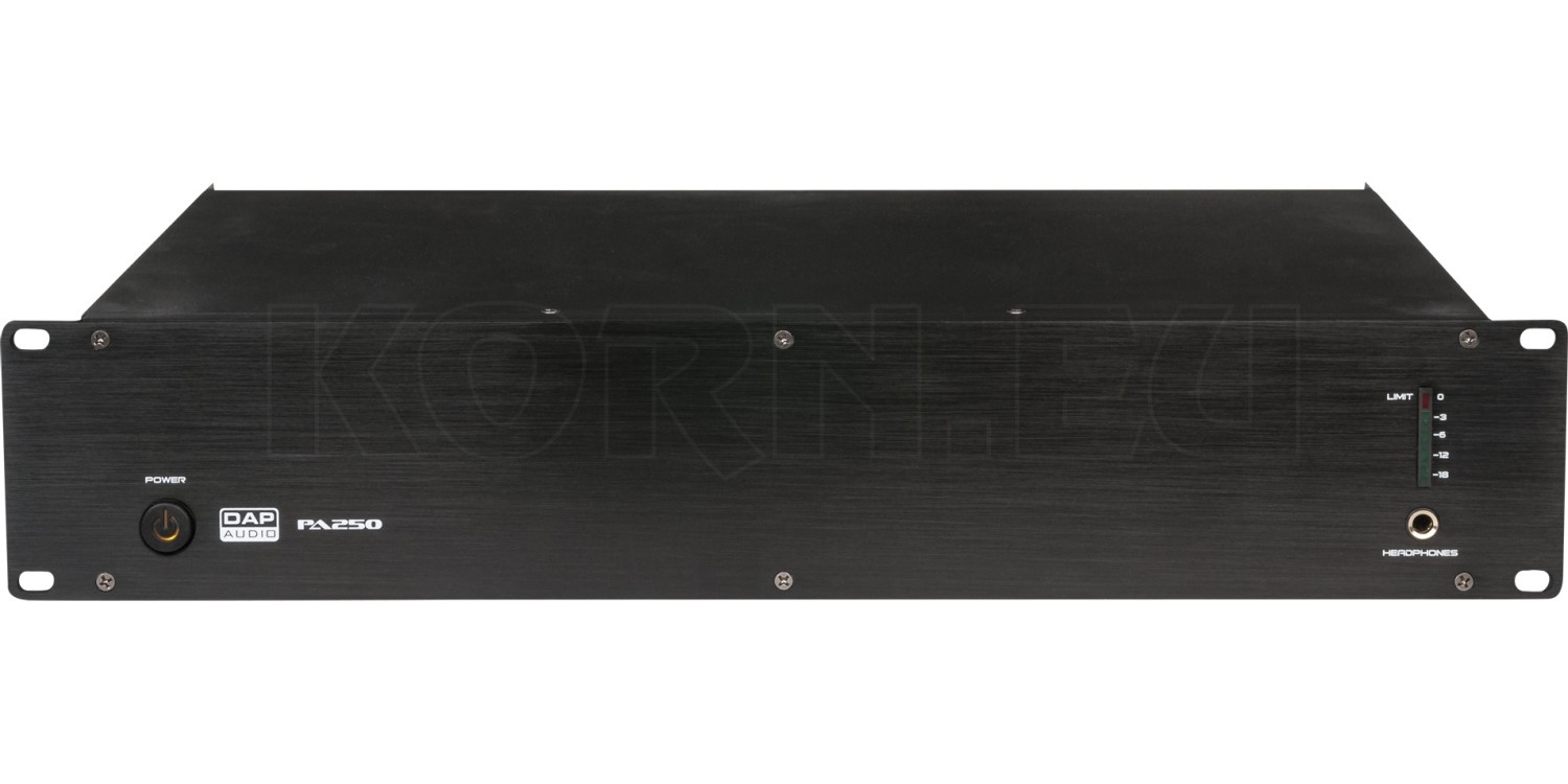DAP Audio PA-250 100V Verstärker 250 W | Musikhaus