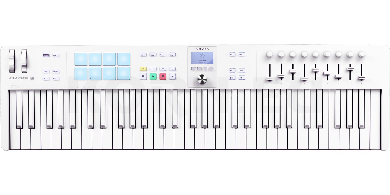 Arturia KeyLab Essential 61 MK3 Ltd. Alpine White | Musikhaus