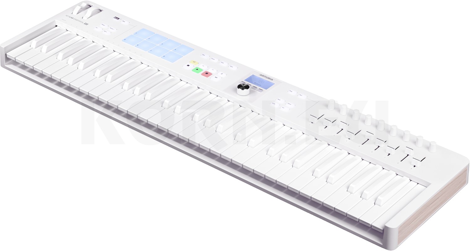 Arturia KeyLab Essential 61 MK3 Ltd. Alpine White | Musikhaus