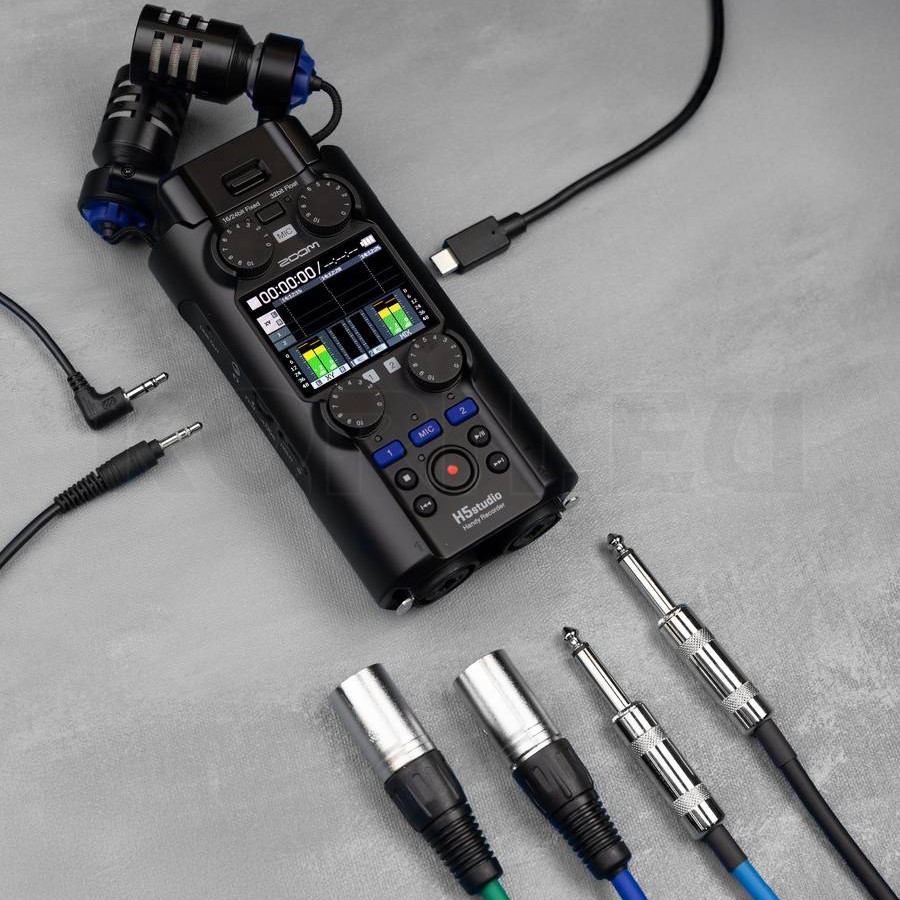 Zoom H5 Studio + Zoom APH-5s Zubehörpaket für H5 Studio