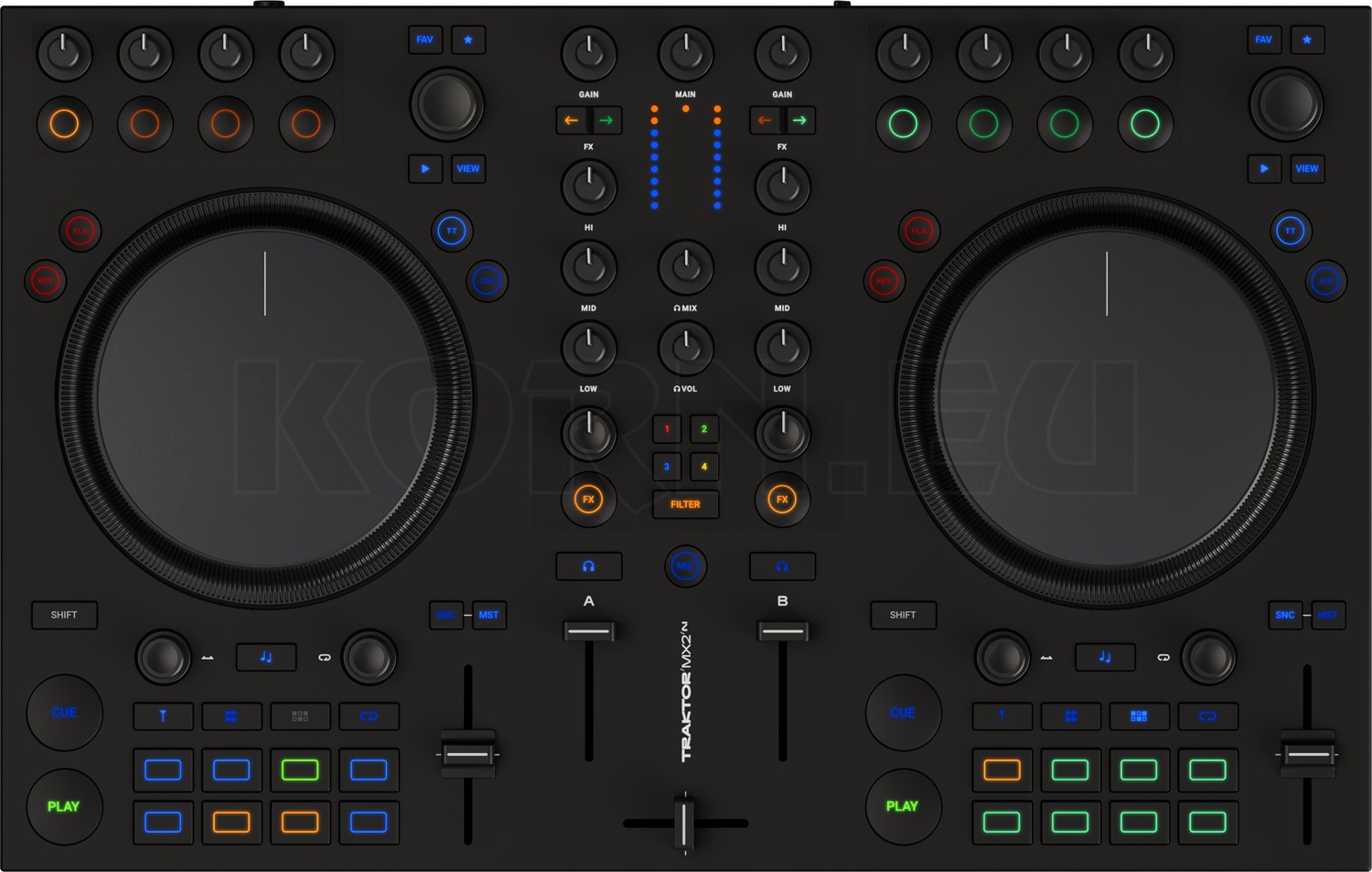 Native Instruments TRAKTOR MX2 DJ Controller | Musikhaus