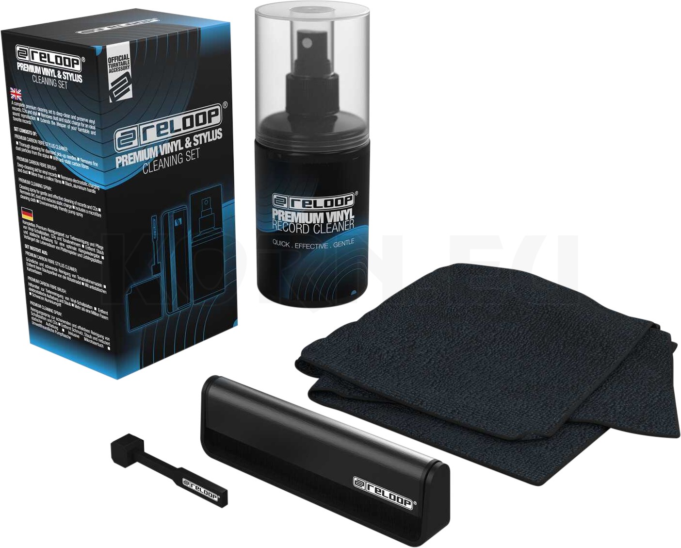 Reloop Premium Vinyl & Stylus Cleaning Set | music store