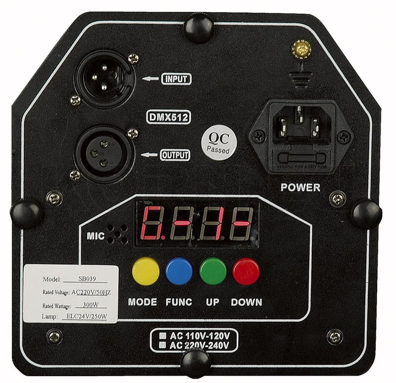 SHOWTEC Club Scan 4Ch DMX Scanner | Musikhaus