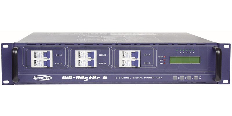 SHOWTEC DimMaster 6 Kanal Dimmer Pack with... | music store