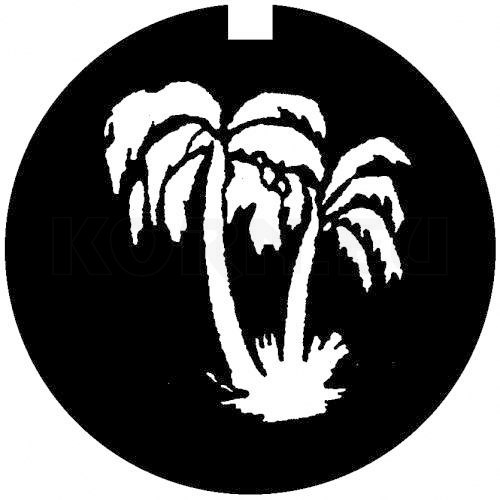 Gobo PALM TREES, D 53,3mm | Musikhaus