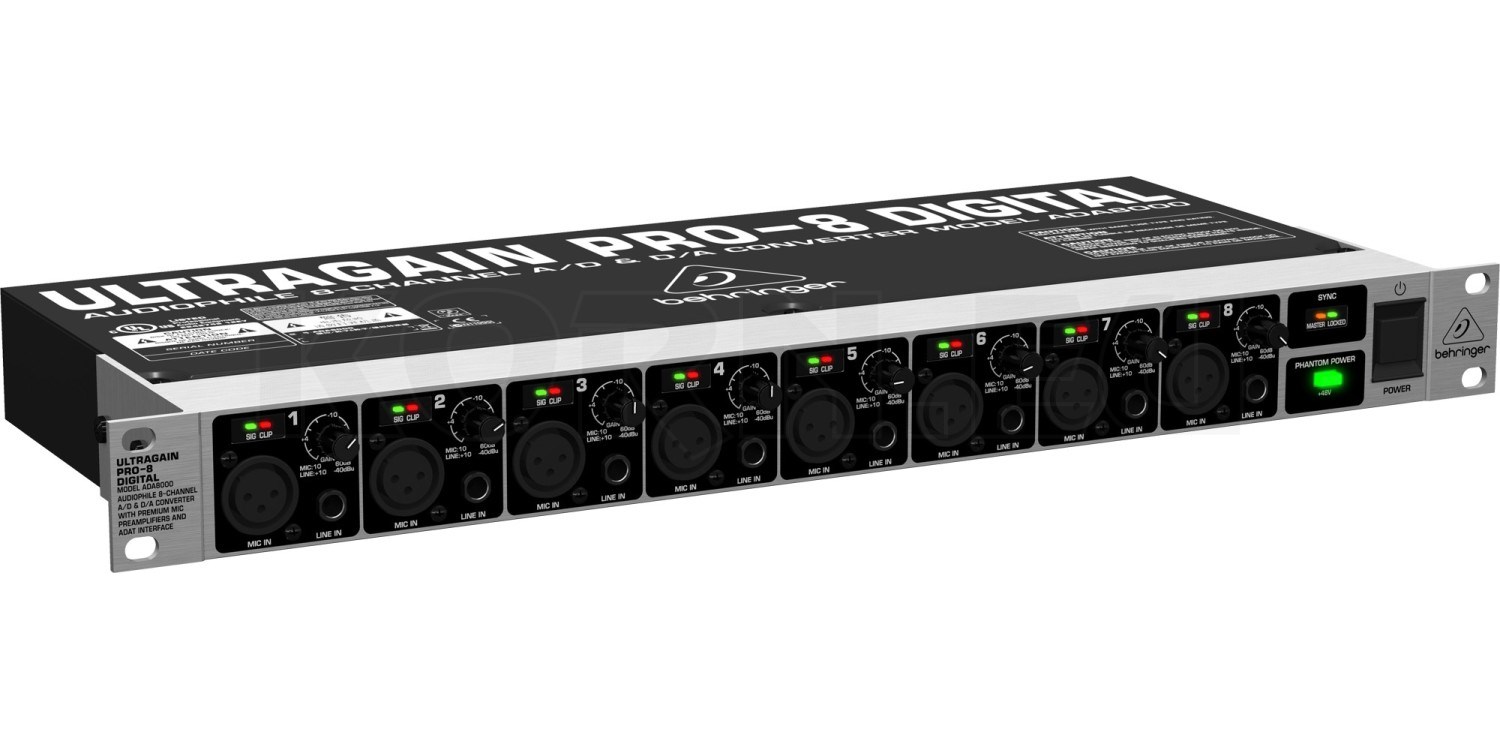 Behringer Ultragain Pro 8 Digital ADA 8000... | Musikhaus