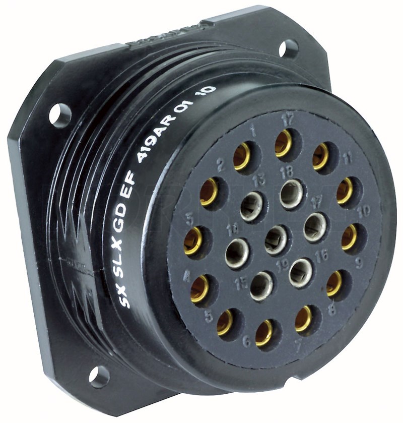 DAP Socapex 19 pin male chassis co nnector | music store