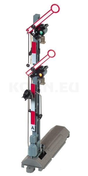 Fleischmann 6206 Form-Hauptsignal, 2-flügelig, ungekoppelt