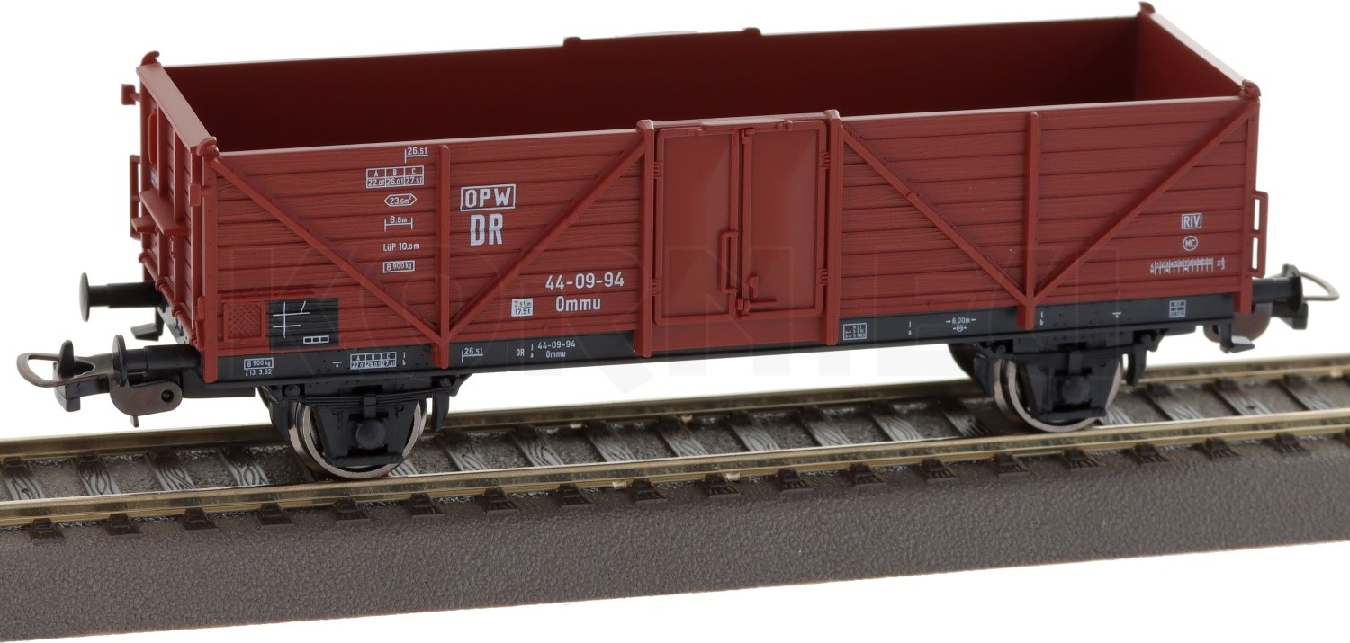 Piko 54864 Offener Güterwagen Ommu44, DR, Ep. III