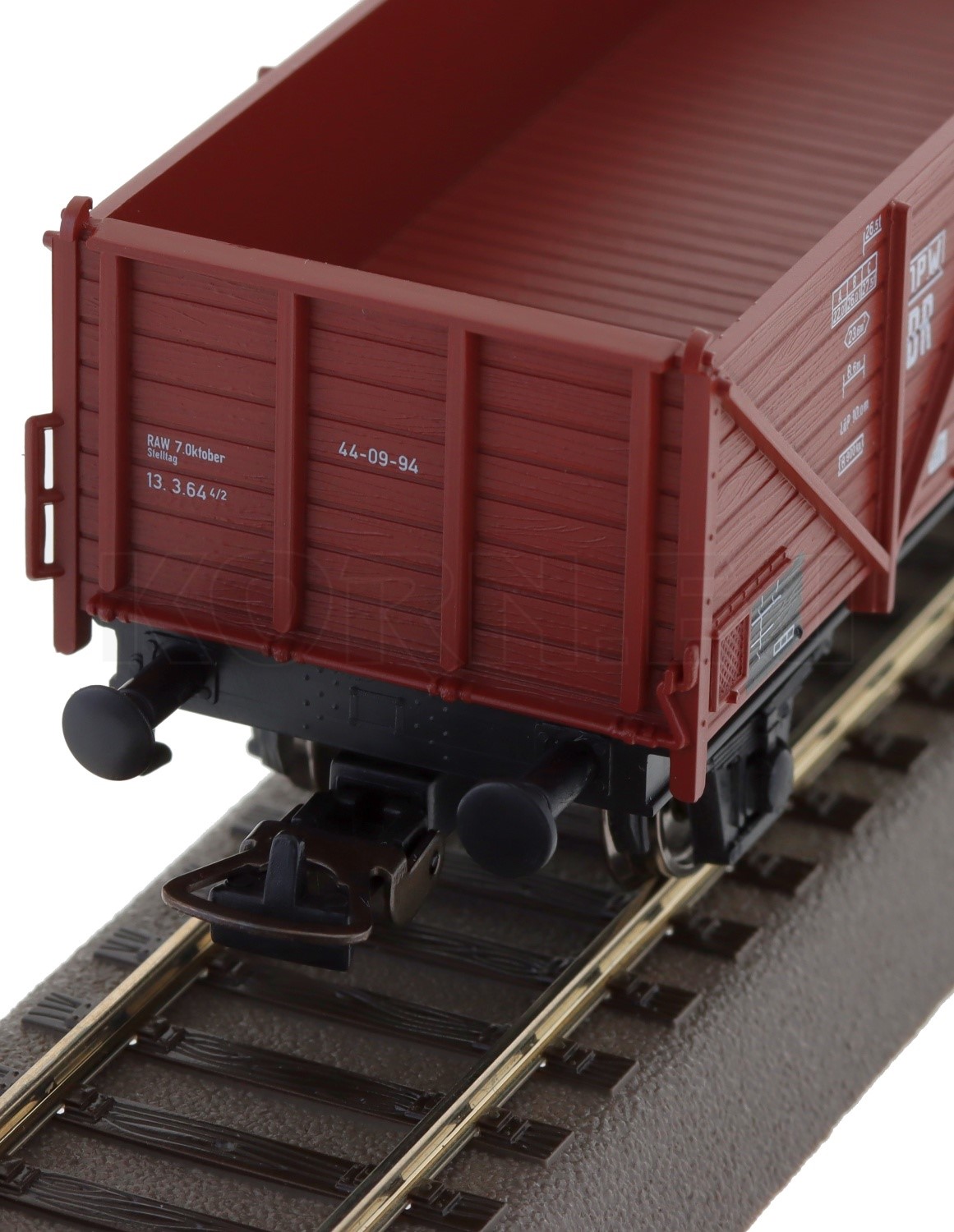 Piko 2er Güterwagenset 54864 Ommu44, DR, Ep. III