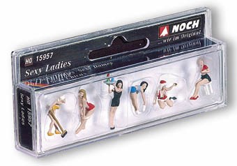 Noch 15957 Sexy Ladies, 6 Figuren H0