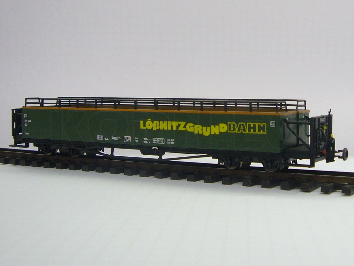 Technomodell 52457 Aussichtswagen Lößnitzgrundbahn Ep. V