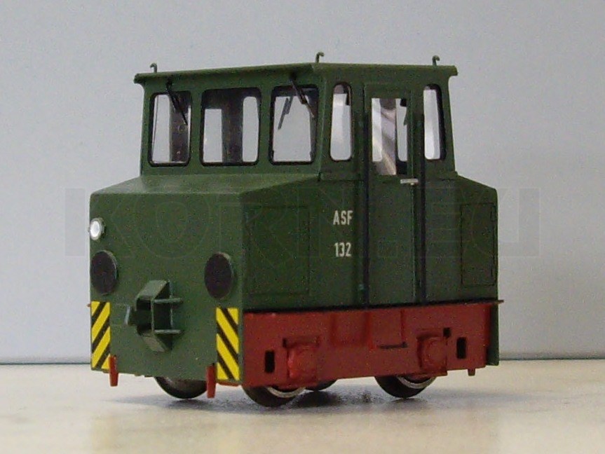 Lok Schlosserei ASF motorisiert Akku-Schleppfahrzeug