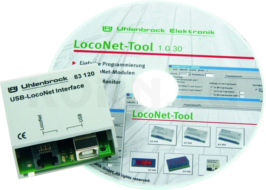 Uhlenbrock 63120 USB-LocoNet-Interface