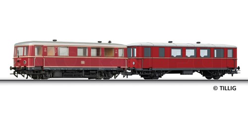 Tillig 79002 Triebwagen VT 70.9 + VB 140, DB, Ep III