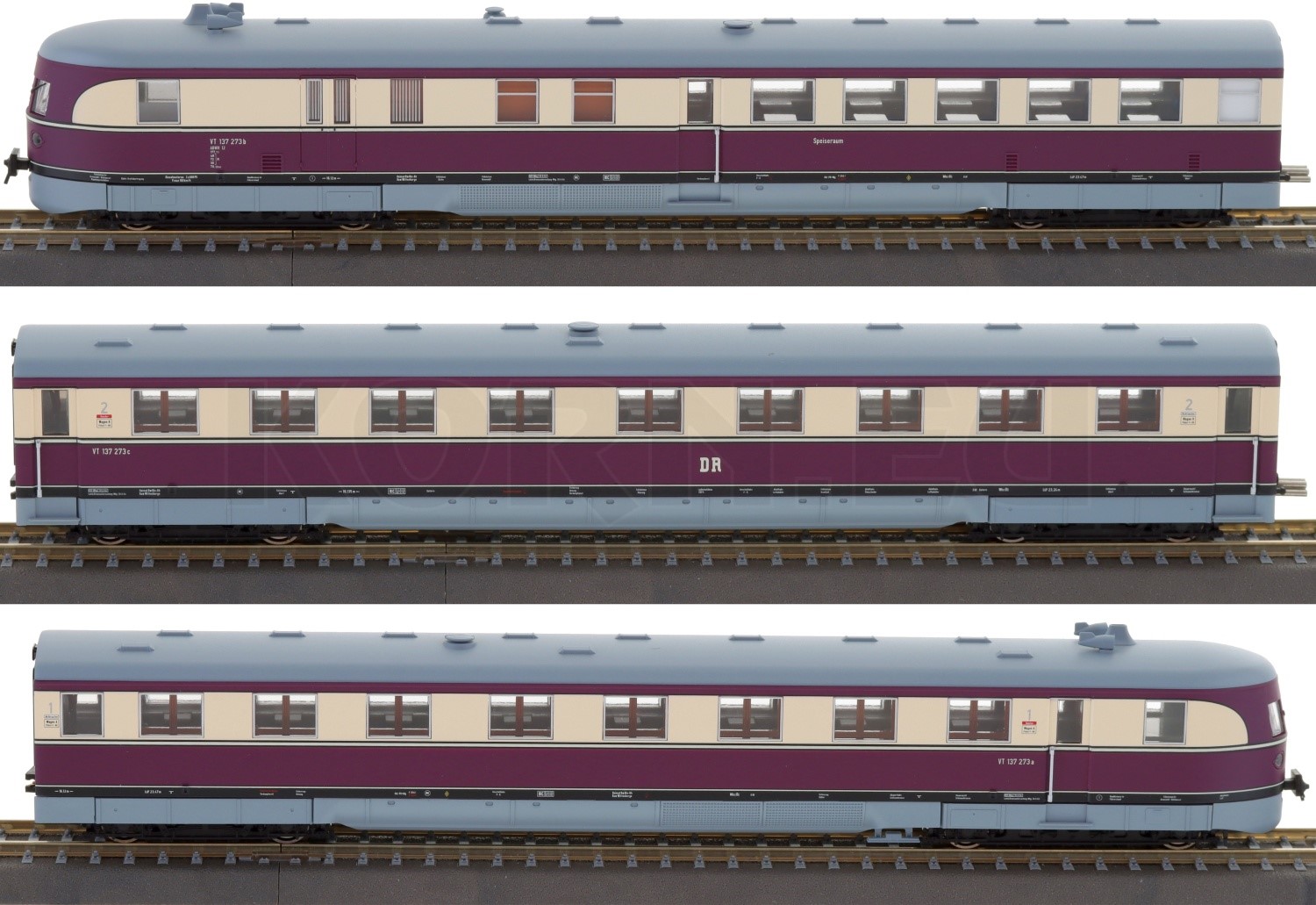 Kres 1372D | TT | Triebwagen | VT 137 | III