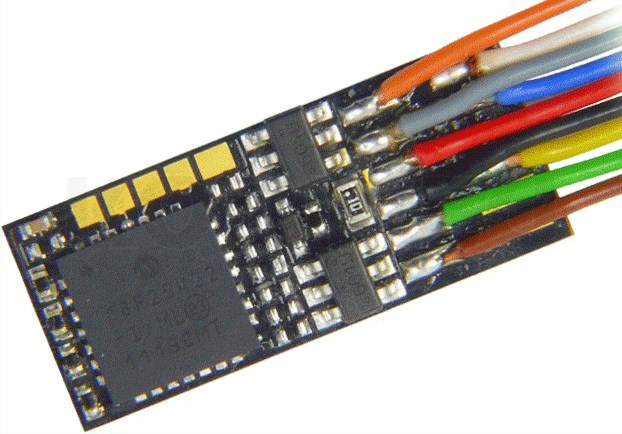 Zimo MX623 Lokdecoder (Nicht-Sound) 0,8 A / 4 FA