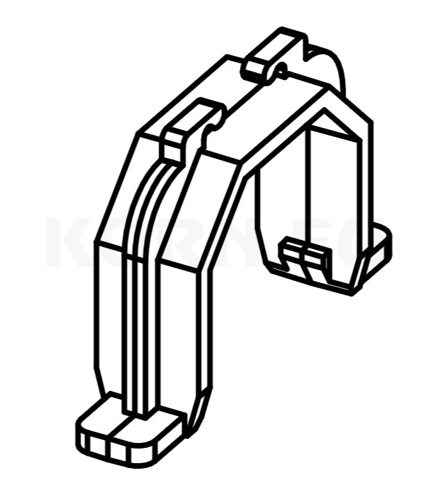 Piko 59560-33 Klammer