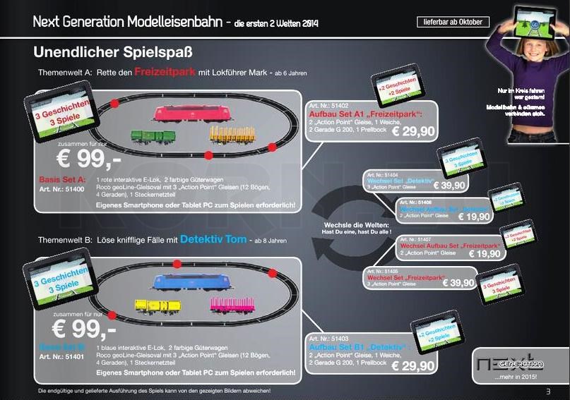 Roco 51401 Next Generation BASIS-Set B + 51403