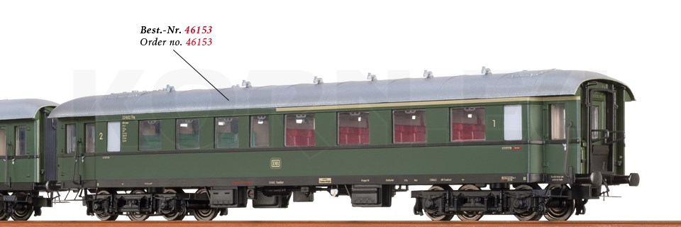 Brawa 46153 - H0 Pers.w. AB4yse37/55 DB III