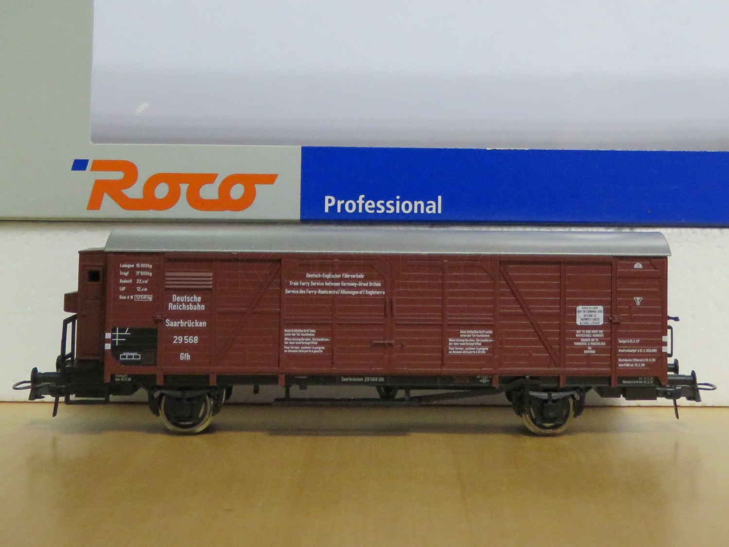 Roco 66250 Fährbootwagen DRG KKK NEM Ep.III - Modellbahnshop