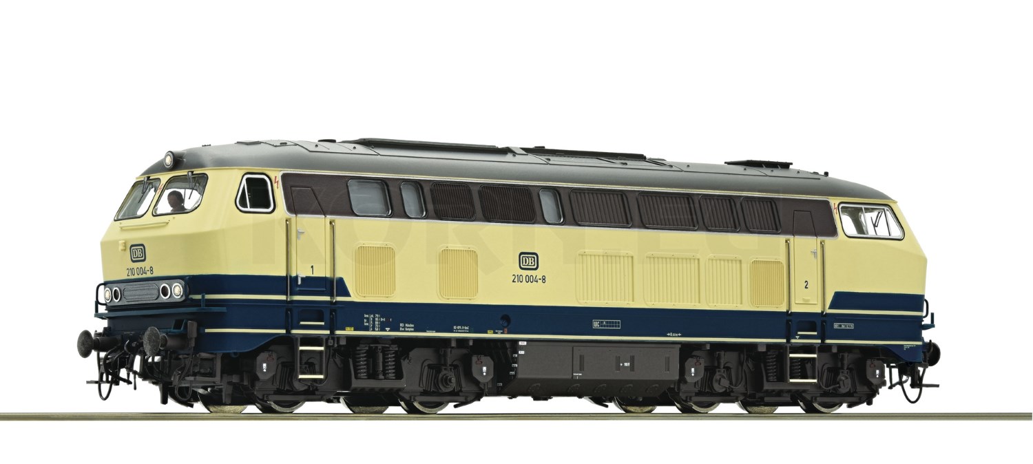 Roco 73737 - Diesellokomotive 210 004, DB, Ep. IV