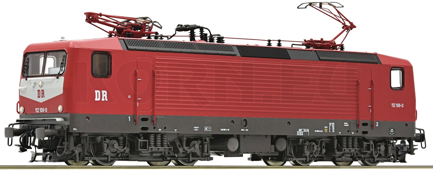 Roco 73332 - Elektrolokomotive BR 112, DR, Ep. V