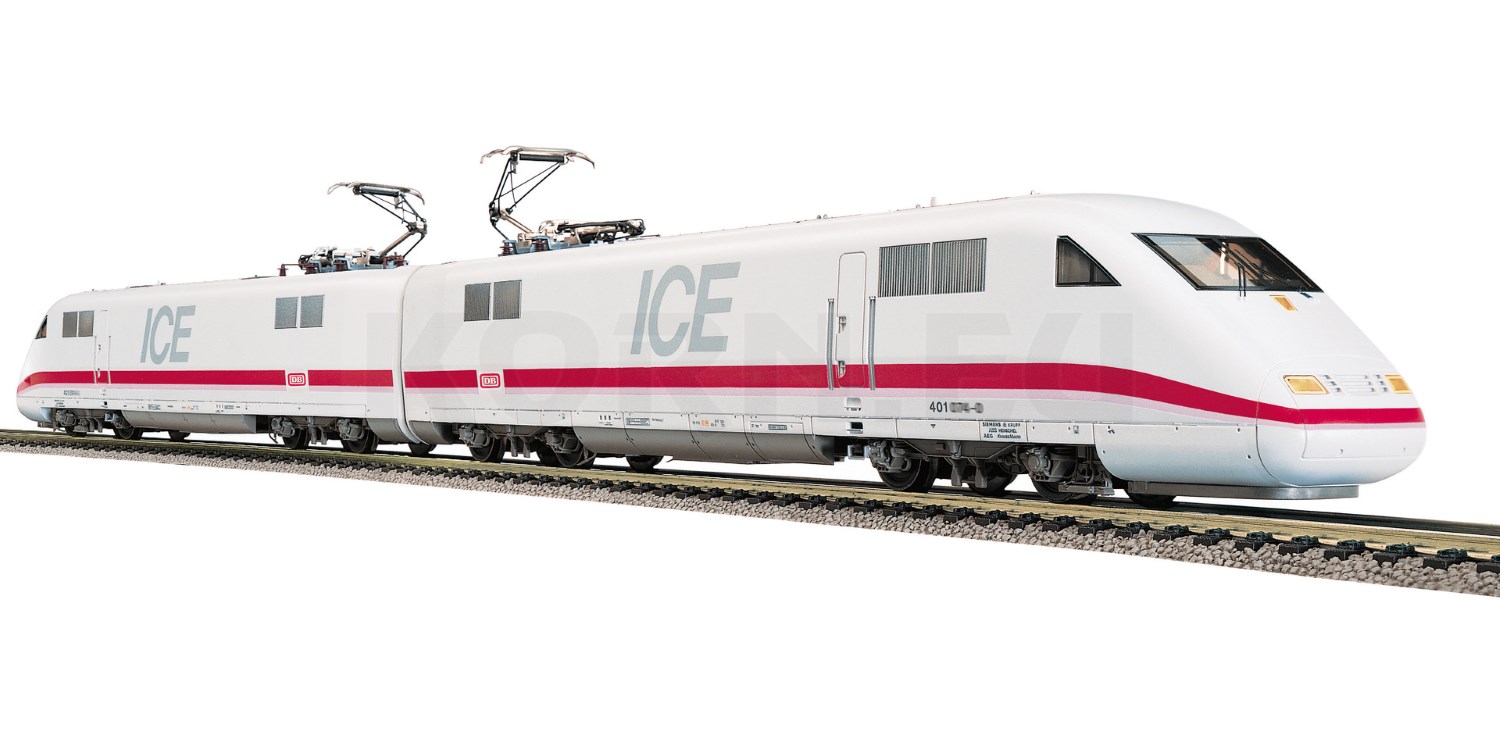 Fleischmann 445001 - 2-tlg. Set BR 401 (ICE 1), DB, Ep. V