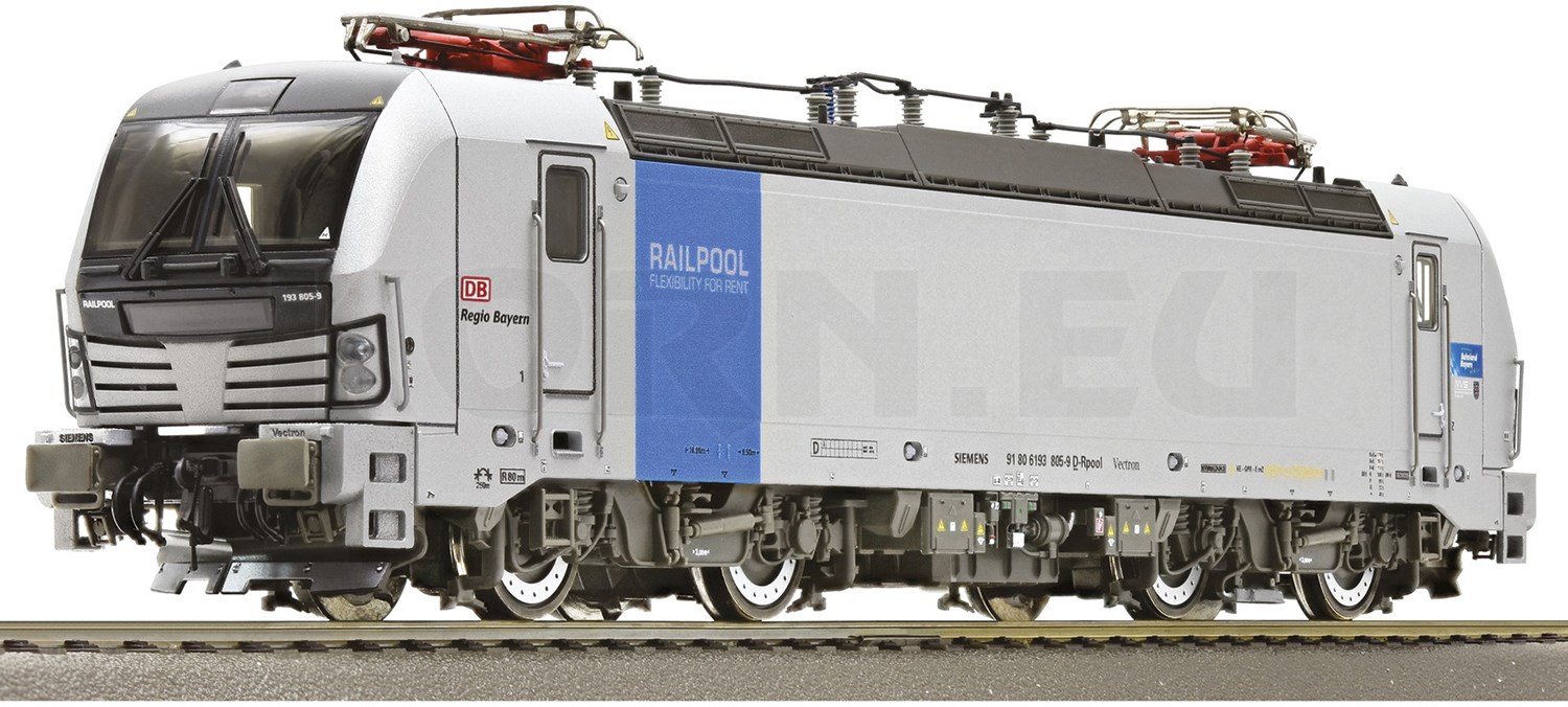 Roco 73933 - Elektrolokomotive 193 805, Railpool,...