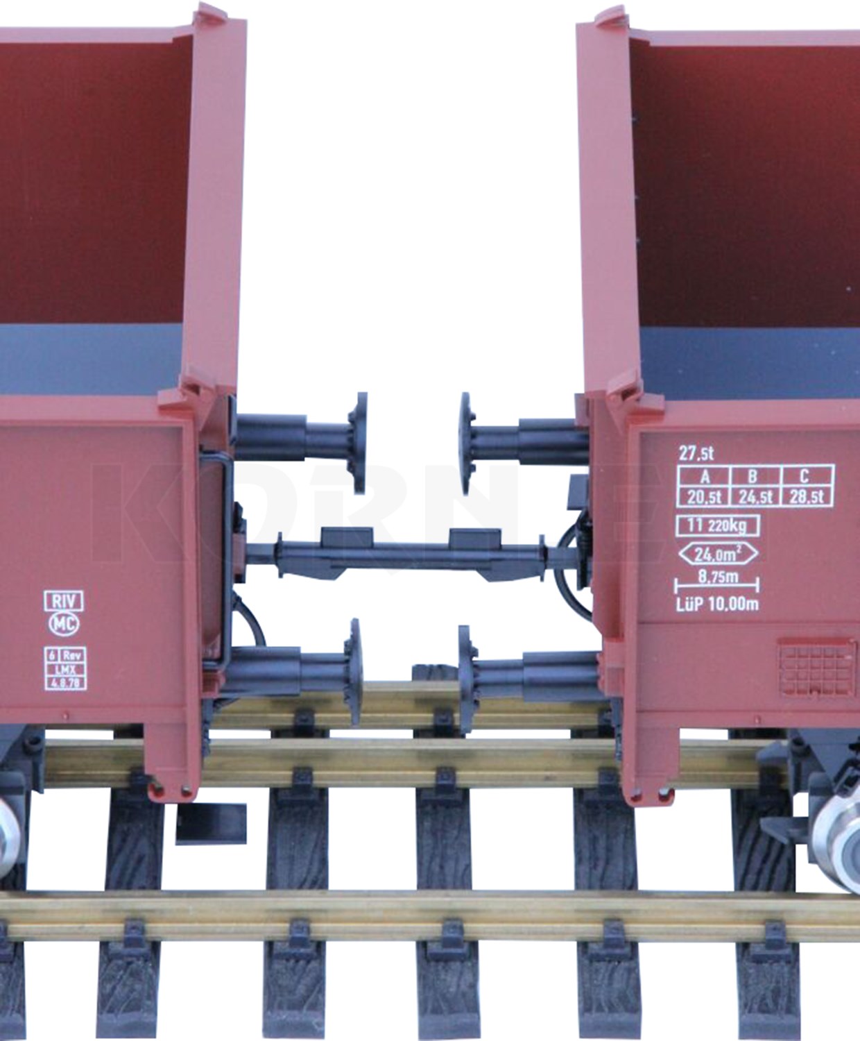 Train Line 45 0006-0003 Ommu Spur II Wagen DR - Modellbahnshop