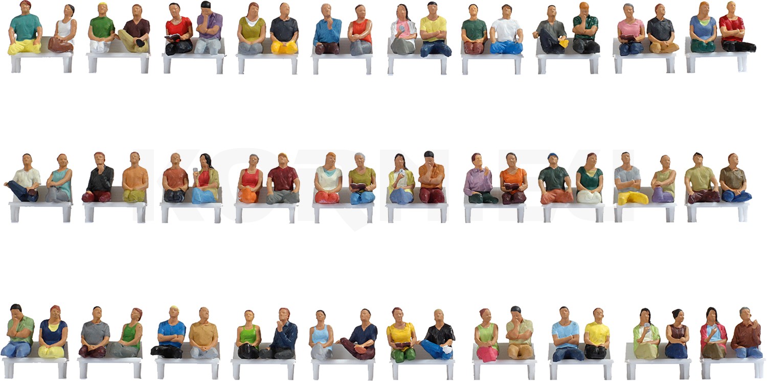 Noch 16072 Mega-Spar-Set "Sitzende...