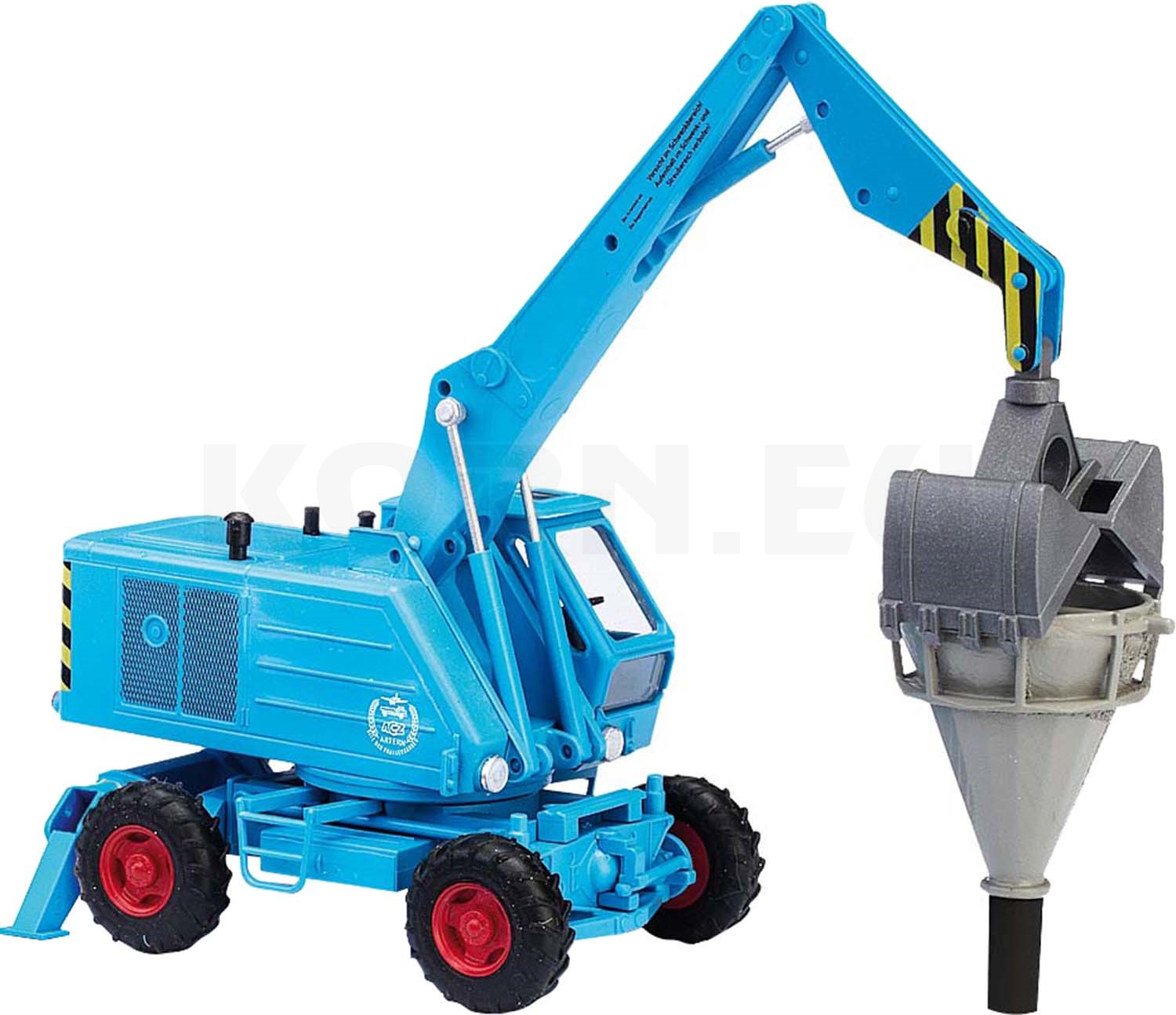 Busch 42891 - Mobilbagger T174-2 with Trichter BA Z 37