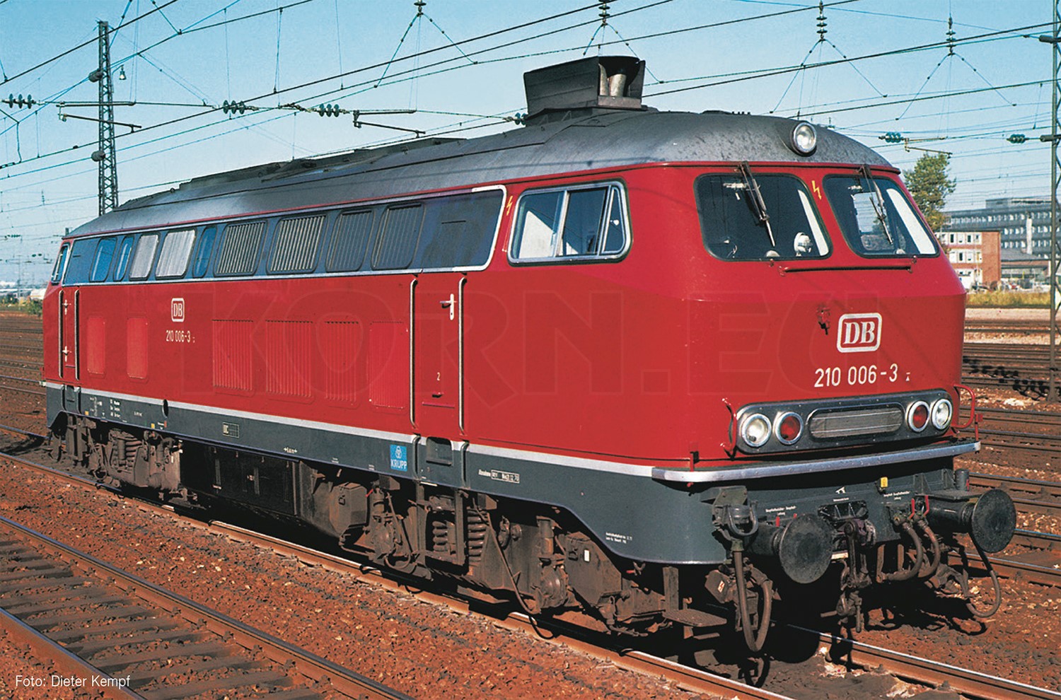 Fleischmann 724210 Diesellokomotive BR 210 mit...
