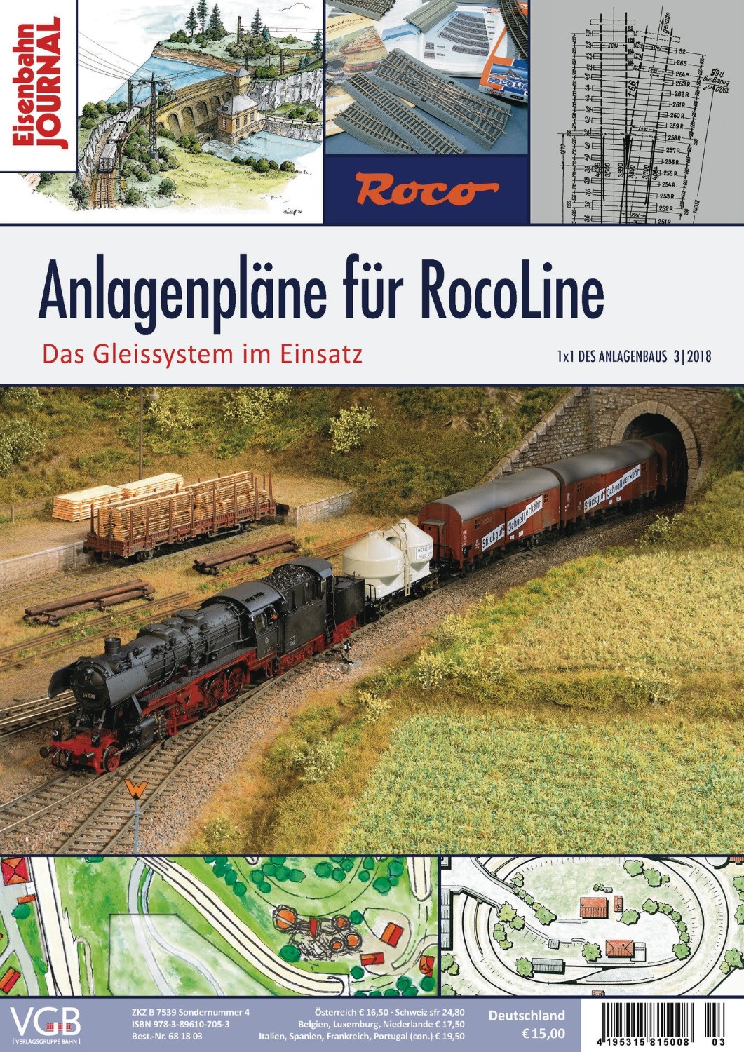 Roco 81390 Anlagenpläne für ROCO LINE