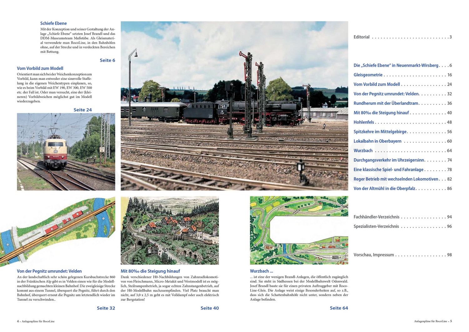 Roco 81390 Anlagenpläne für ROCO LINE