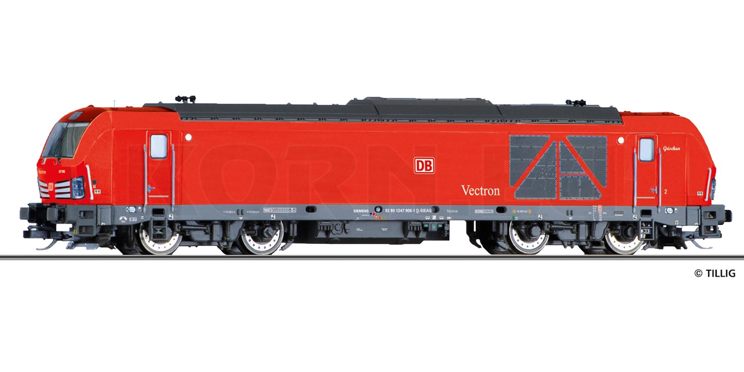 Tillig 04851 Diesellokomotive BR 247 der Siemens AG