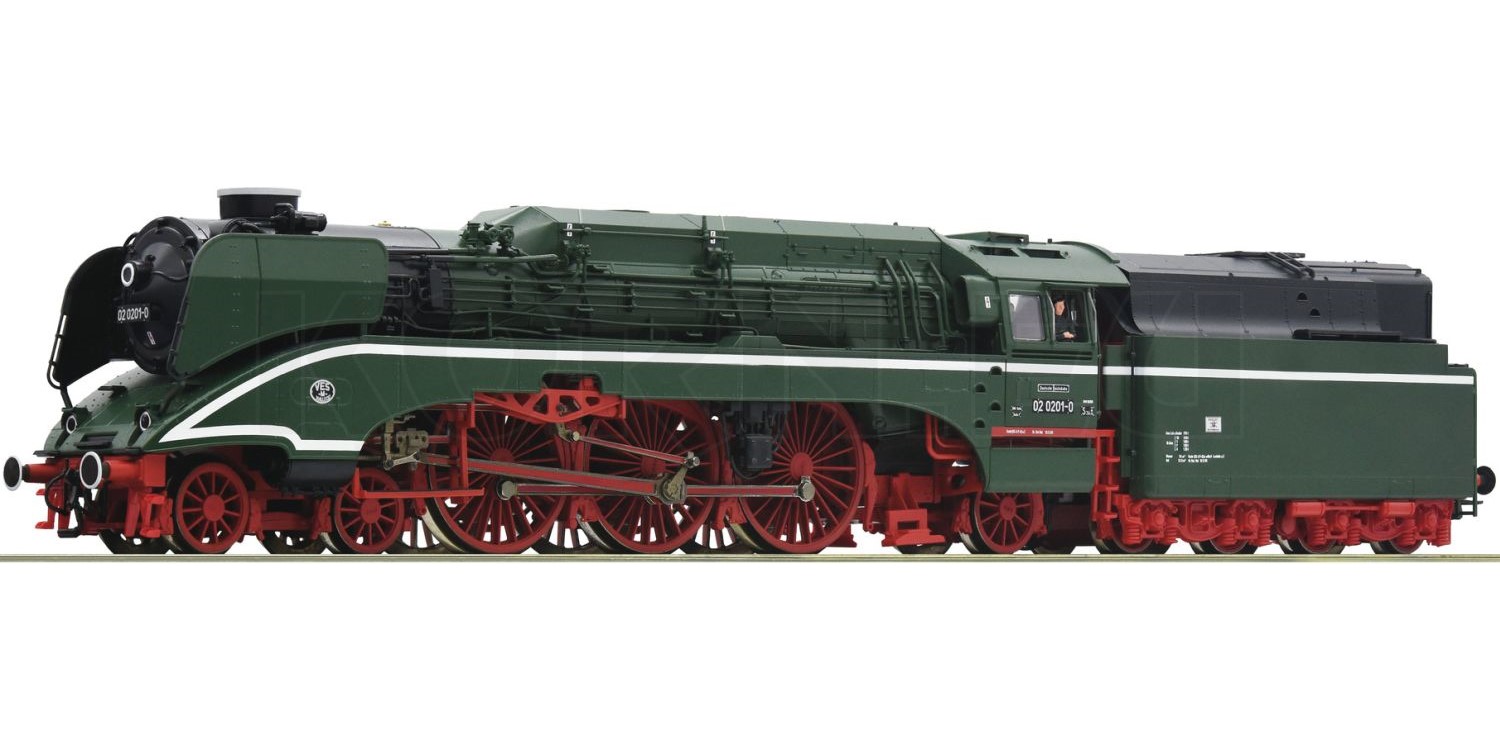 Roco 70202 Dampflokomotive 02 0201-0, DR, Ep. IV...