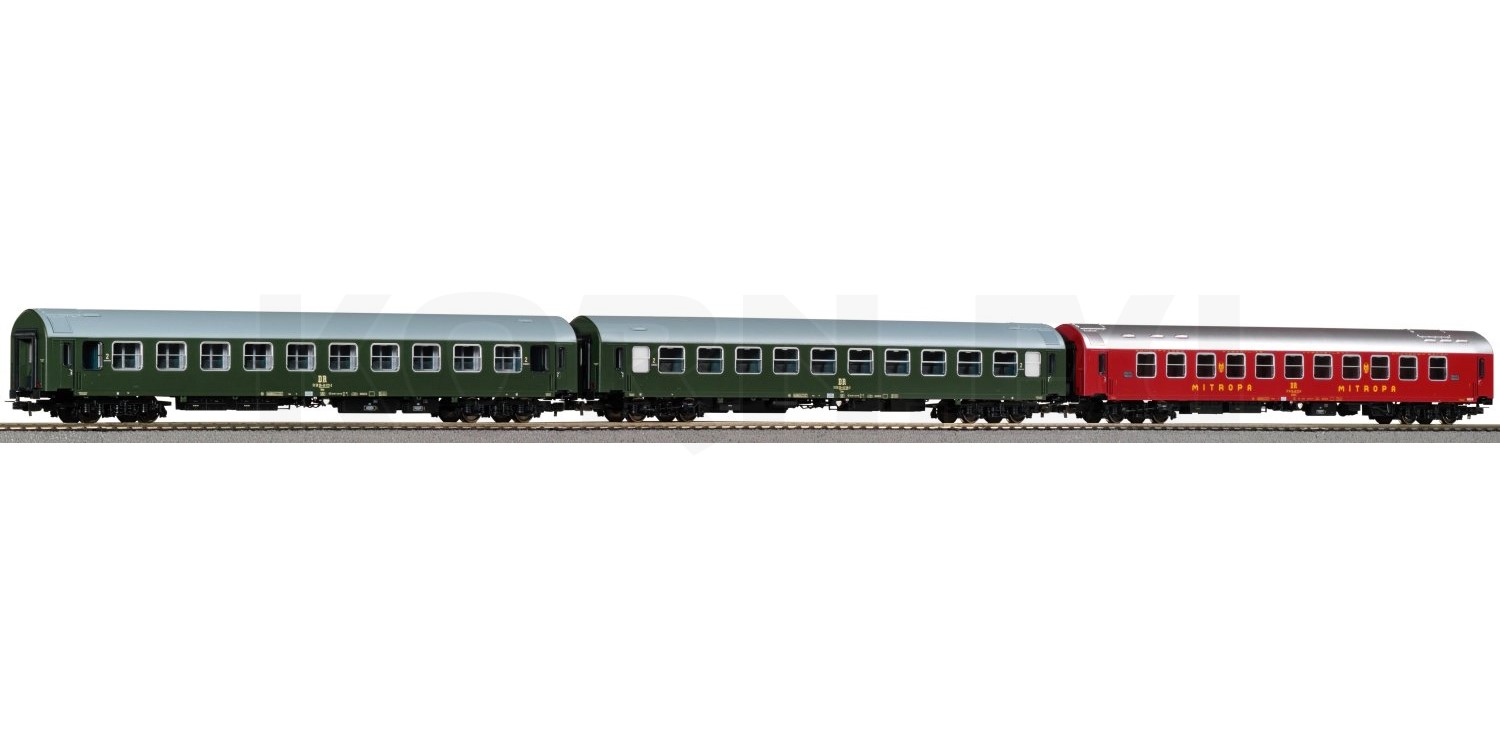 Piko 58221 | 3er Set | Y-Wagen D 30 | DR
