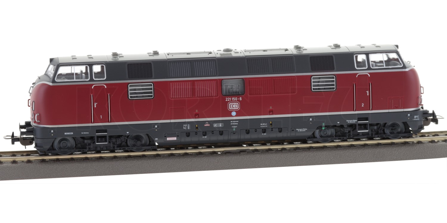 Piko 52615 Diesellok BR 221 DB, Ep. IV inkl. Sound