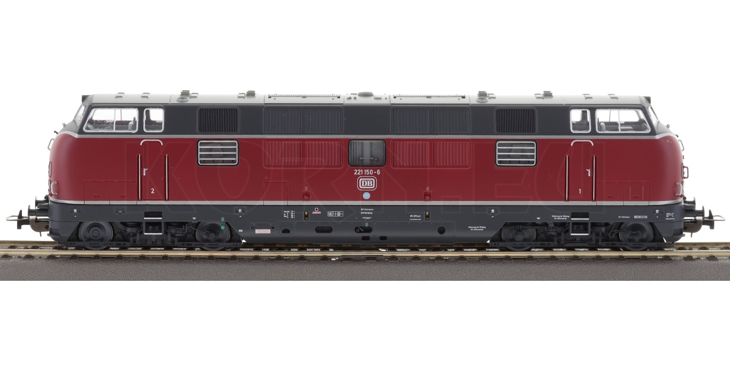 Piko 52615 Diesellok BR 221 DB, Ep. IV inkl. Sound