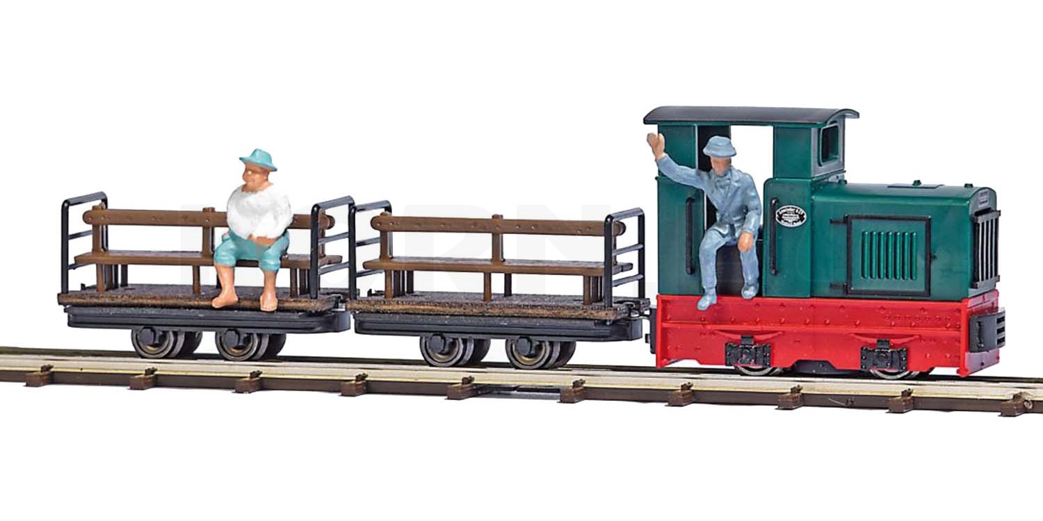 Busch 12015 Feldbahn-Set Personentransport - Modellbahnshop