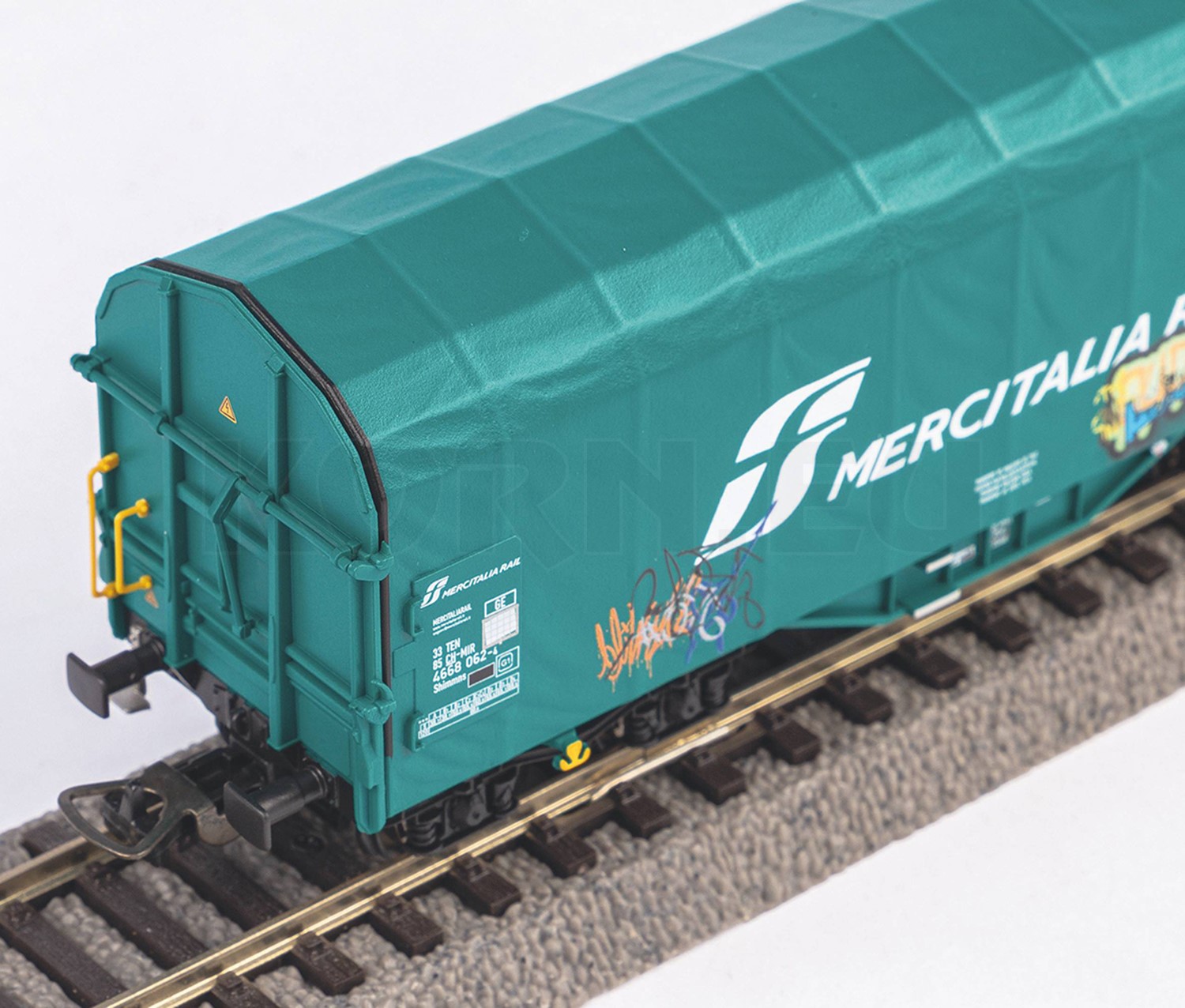 Piko 58255 2er Set Schiebeplanenwagen Shimmns mit...