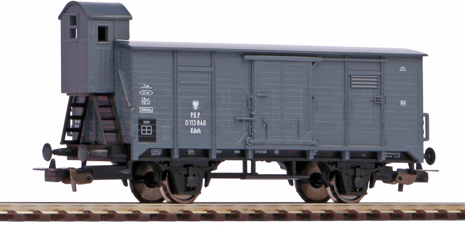 Piko 58928 Gedeckter Güterwagen G02 mit Bremserhaus,...