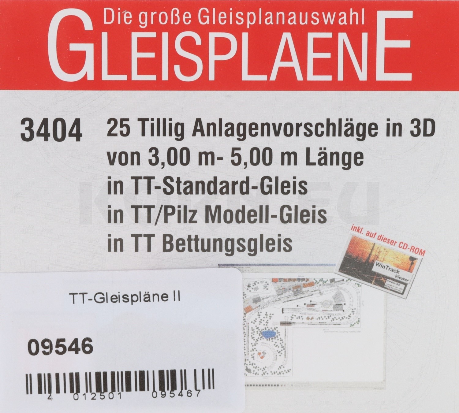 Tillig 09546 TT-Gleispläne II (USB-Stick)