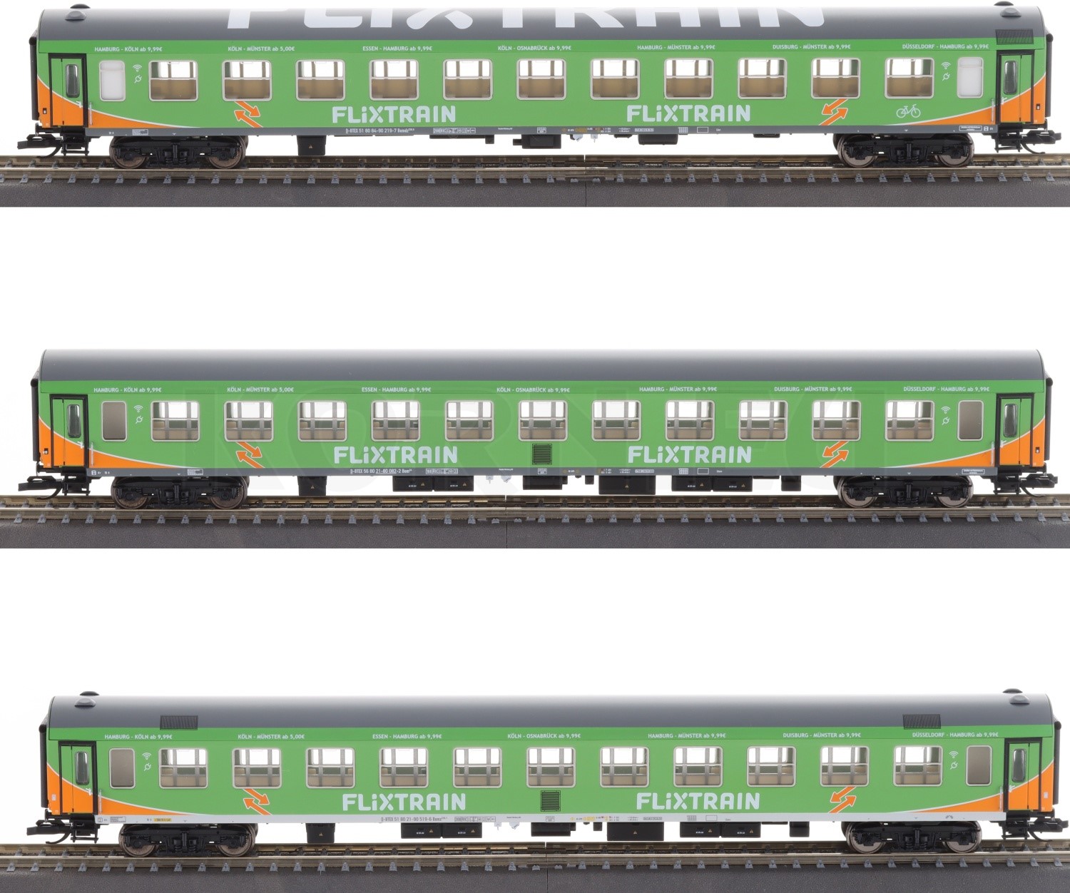 Tillig 01030 | TT | Personenwagen | Reisezug