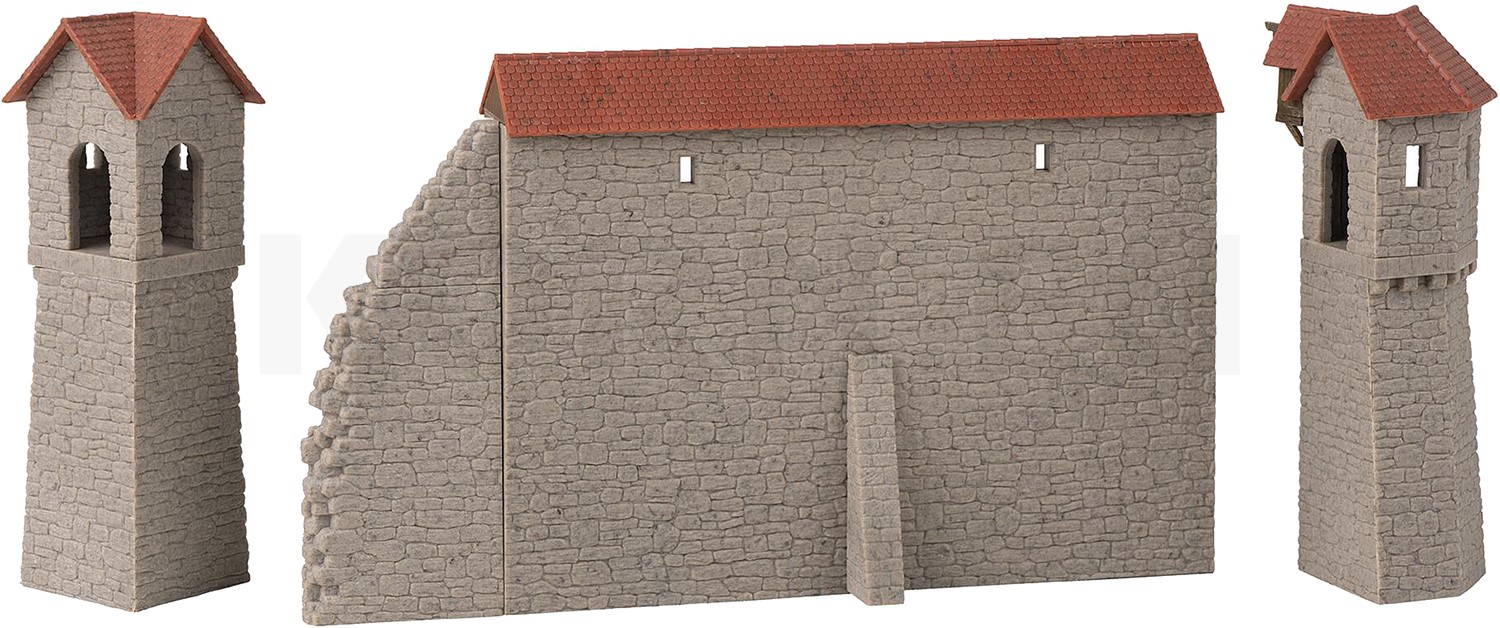 Faller 130693 Altstadtmauer-Set Wehrtürme - Modellbahnshop