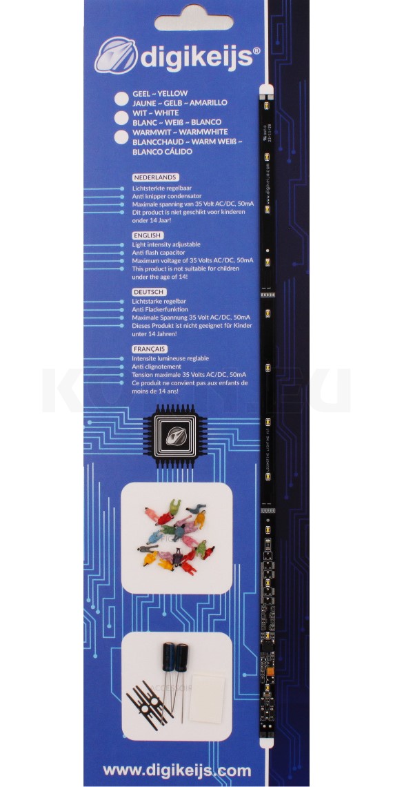digikeijs DR800GOLD-N Innenbeleuchtung inkl. Decoder, LED...