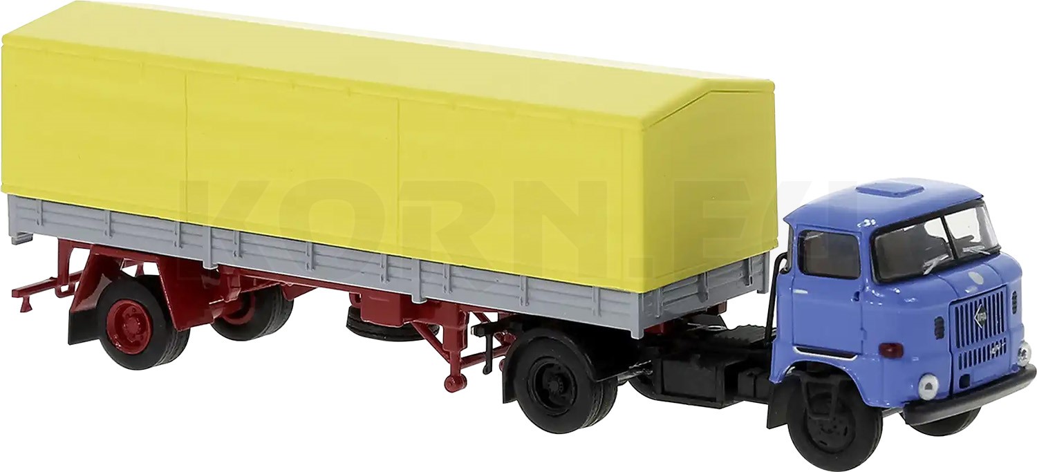 Brekina 71201 IFA W 50 PP-SZ (blau/rot)