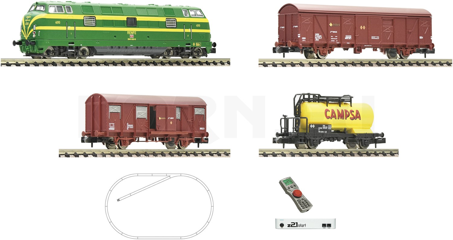 Fleischmann 931894 z21 Set D.340 + Gz. Ep. IV-V