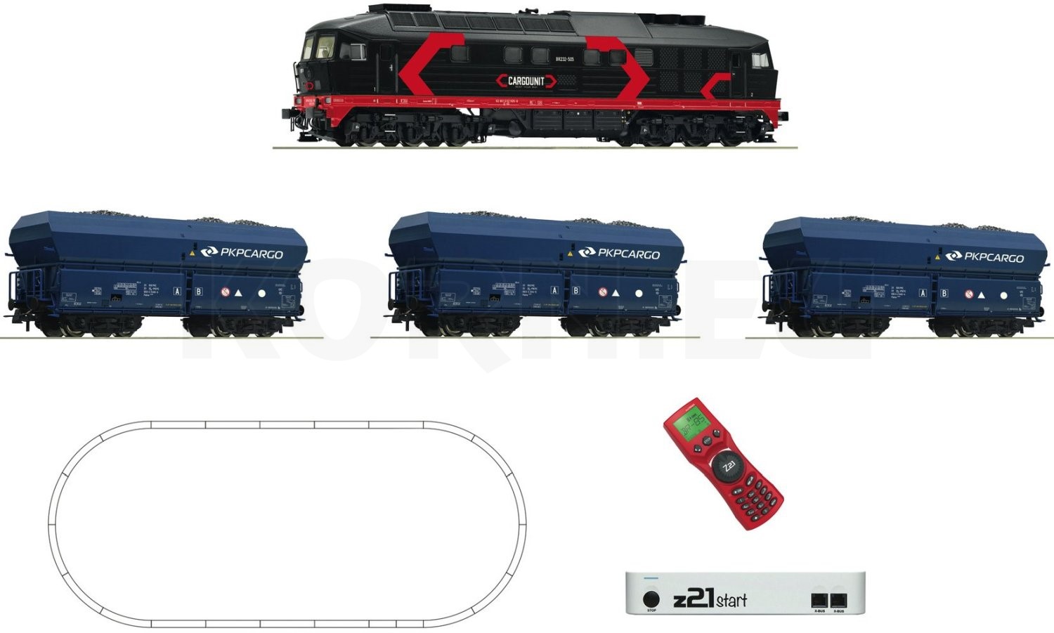 Roco 51342 z21 start Digitalset: Diesellokomotive BR...